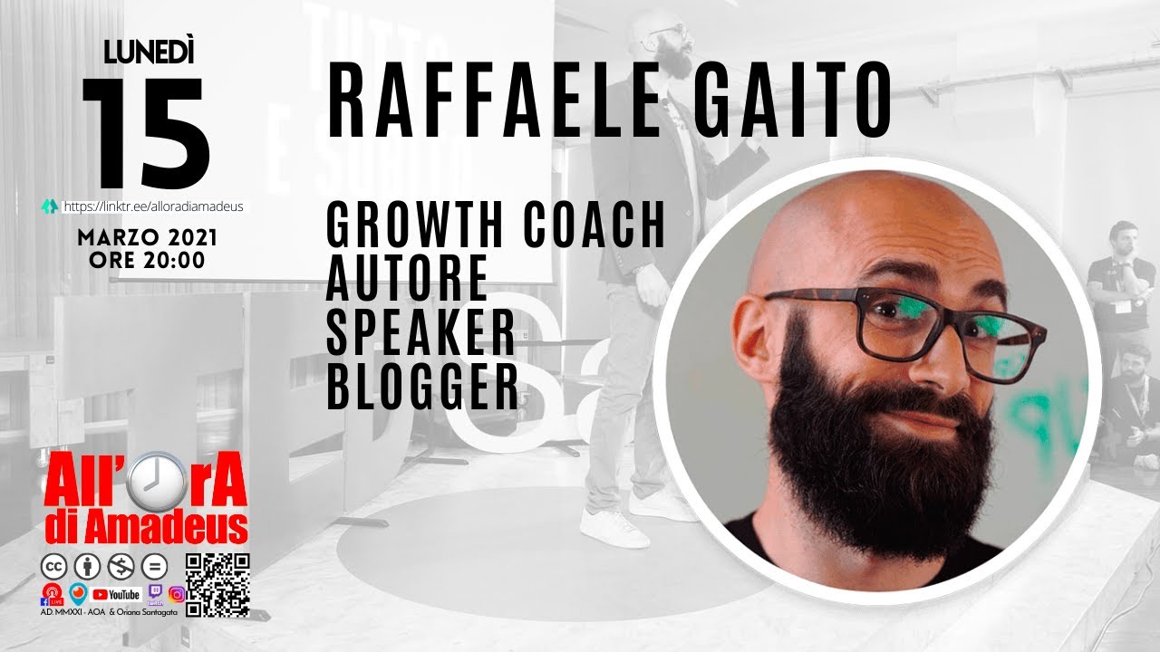 Raffaele Gaito - Growth Coach. Autore. Speaker. Blogger. - YouTube