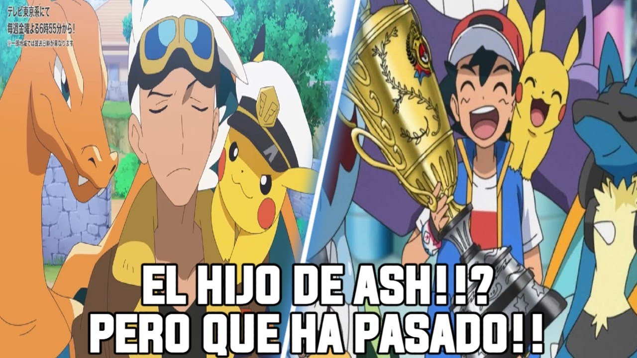 FRIEDE ES EL HIJO DE ASH EN POKEMON HORIZONTES!!? | EL LEGADO DEL ...