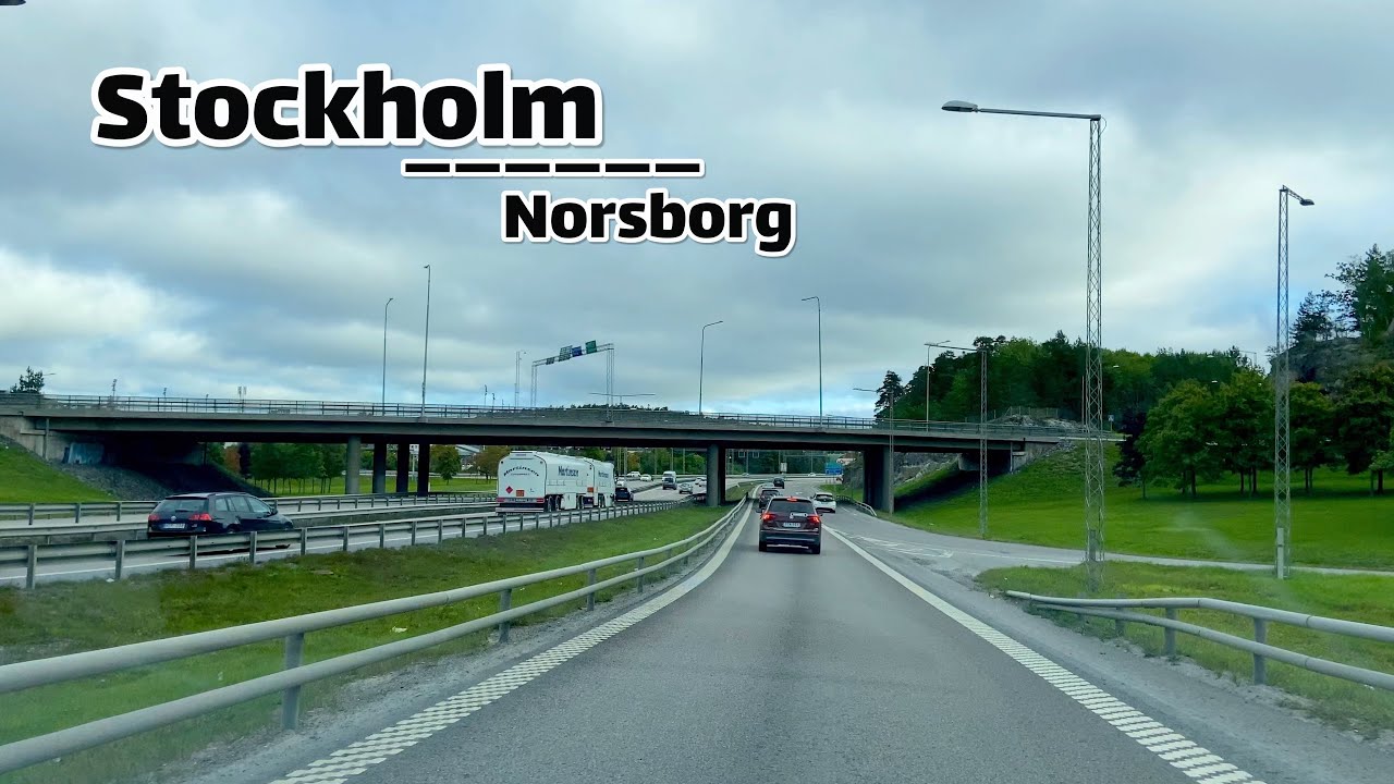 Sweden 🇸🇪, Stockholm Drive- Norsborg, 2023 - YouTube