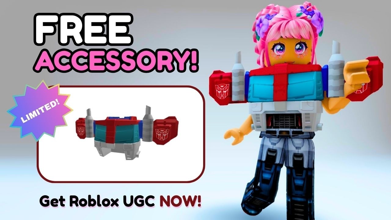 FREE LIMITED UGC ALERT! 🚨 Get Optimus Prime Body Armor in Roblox NOW 🤖 ...