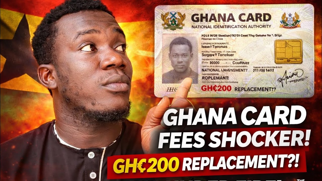 Ghana Card Now Comes With a Price! Here’s What You’ll Pay in 2026 😳 ...