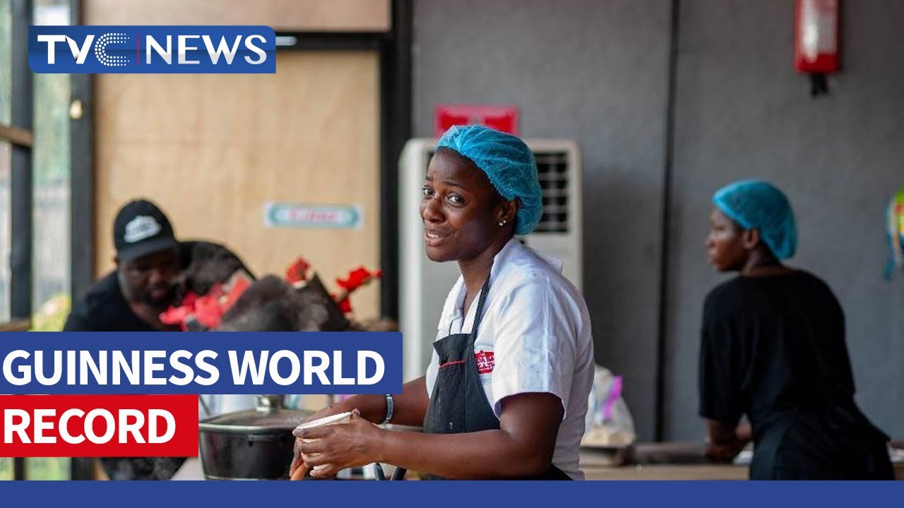 Nigerian Chef, Hilda Bassey On Verge Of History - YouTube