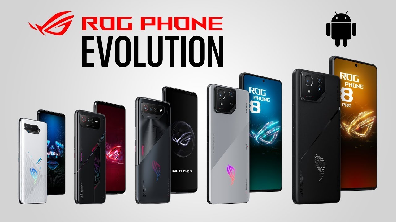 Evolution of the ASUS ROG Phones - YouTube