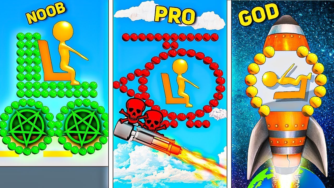 Going NOOB to GOD in 10 Minutes in Draw & Fight 3D - YouTube