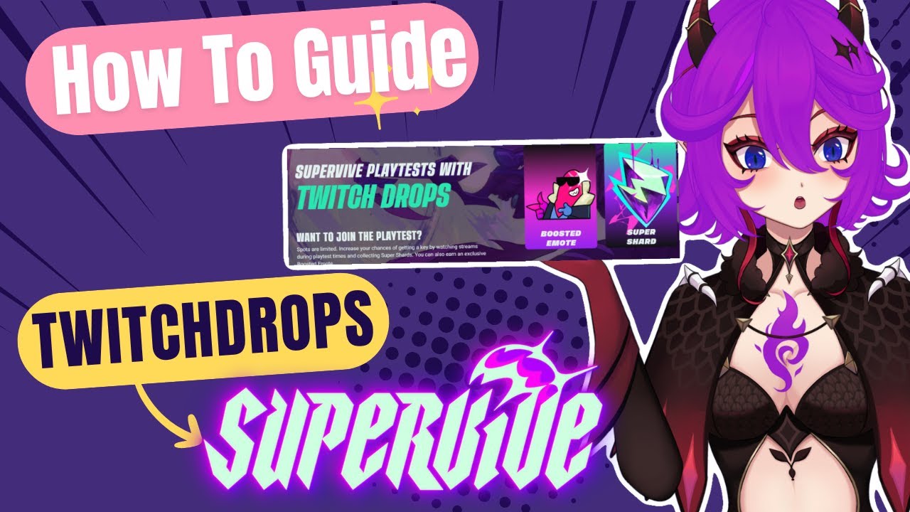 How To Guide: Supervive Twitch Drops - YouTube