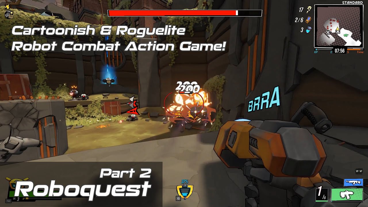 Roboquest | Part 2 | First-Person Cartoonish Roguelite Robot Combat ...