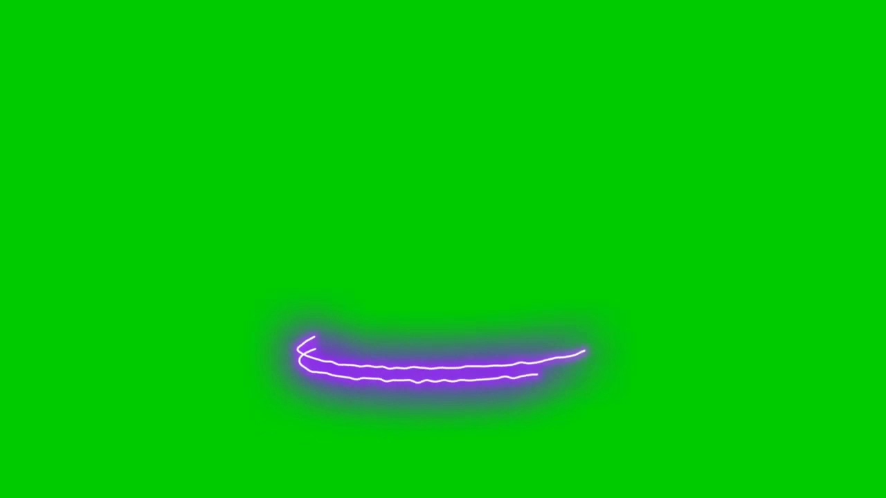 neon effect green screen video for gaming montages - YouTube