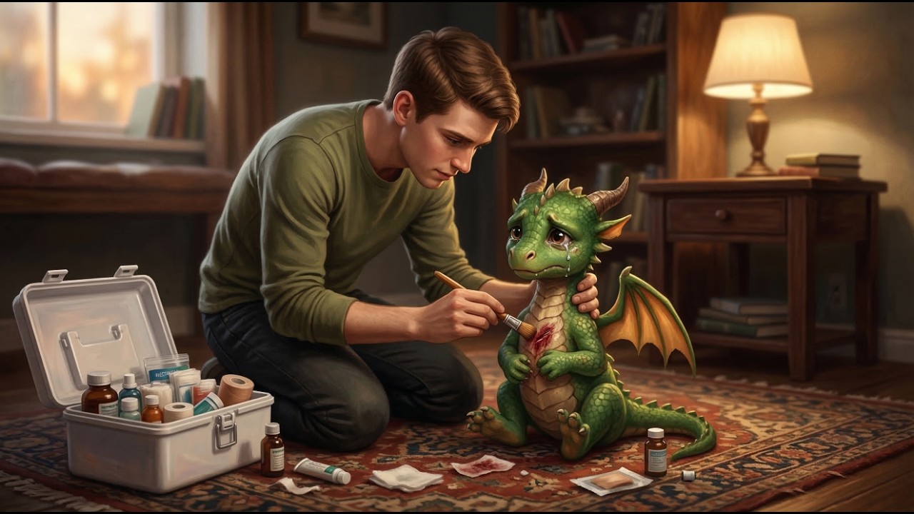 A Human Healed a Crying Baby Dragon… What Happened Next Was Incredible ...
