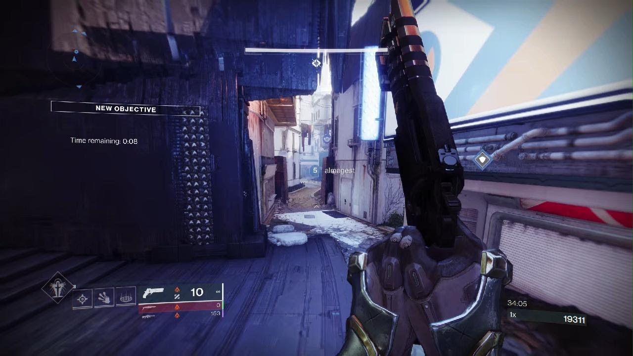 Destiny 2 Warlock onslaught run - YouTube