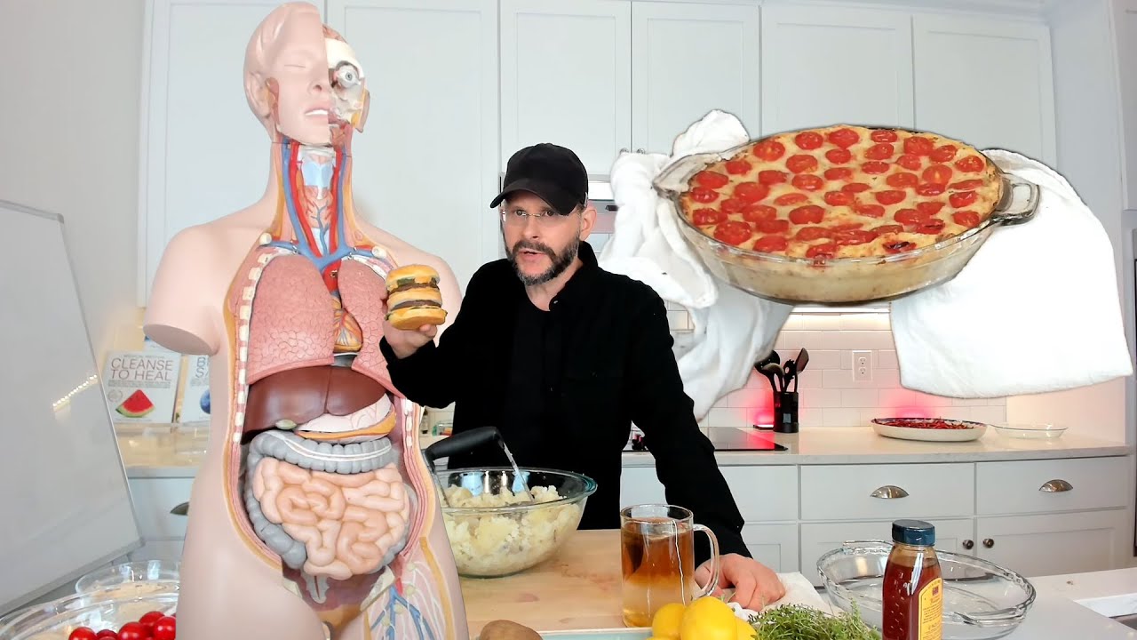 Processed Food Propaganda and Making Potato & Cherry Tomato Bake - YouTube