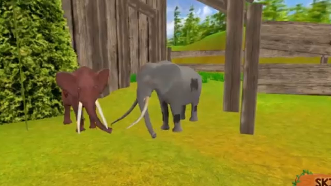 Jungle Adventure Elephant Life Games || Android Gameplay - YouTube