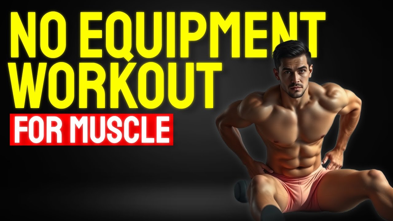 The Best NO EQUIPMENT Workout For Muscle Growth (Free Training Plan ...