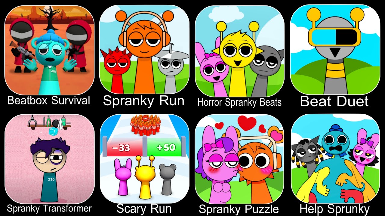 Beatbox Survival,Spranky Run,Horror Spranky Beats,Beat Duet,Spranky ...