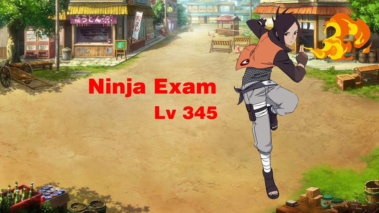 Ninja Exam Lv 345!! (252k) - Uchiha downfall | Naruto Online - YouTube