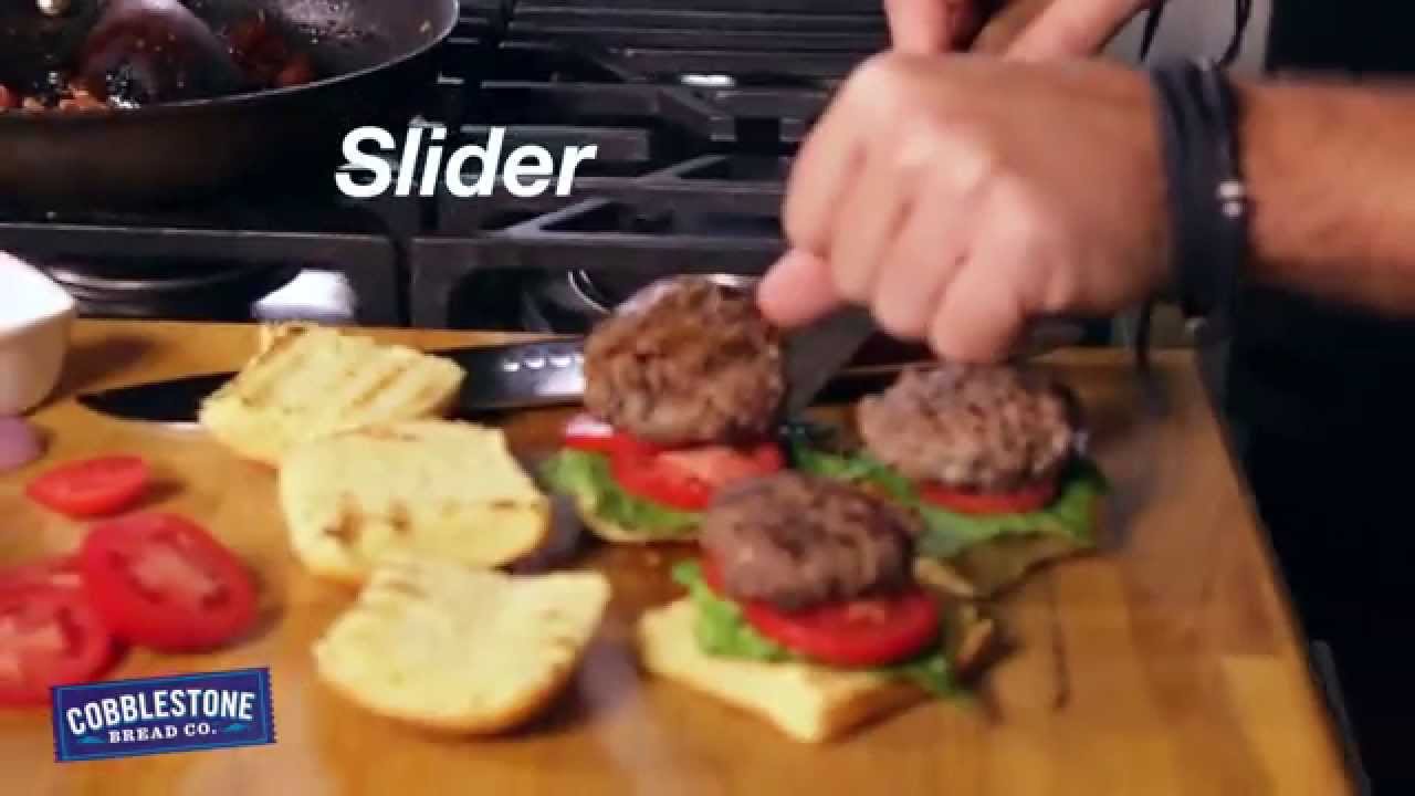Between the Bread with Chef Nathan Lippy - Smoky Bacon Sliders - YouTube