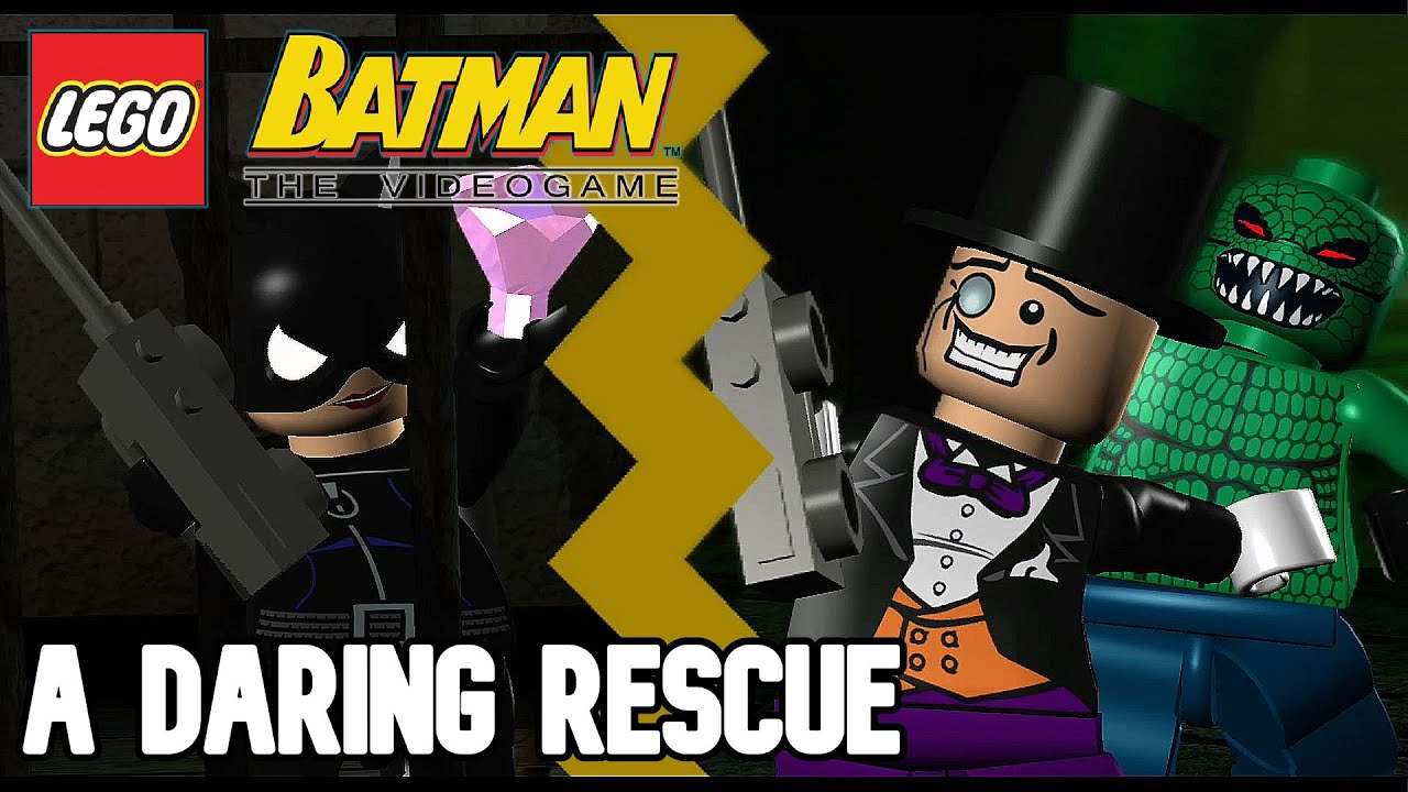 LEGO Batman: The Videogame 100% Walkthrough - Part 24 - A Daring Rescue ...