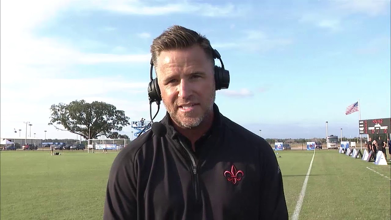 2019 Women's Soccer Championship: Louisiana Head Coach Lance Key - YouTube