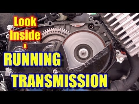 Moped Transmission - What's Going On In There? - YouTube