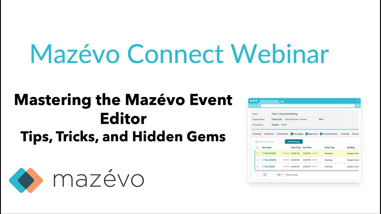 Mastering the Mazévo Event EditorTips, Tricks, and Hidden Gems - YouTube