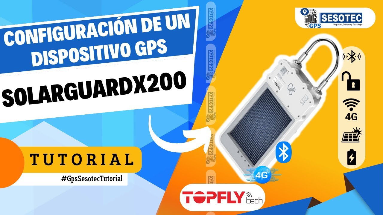 CONFIGURACIÓN SOLARGUARDX200 -TOPFLYTECH - YouTube