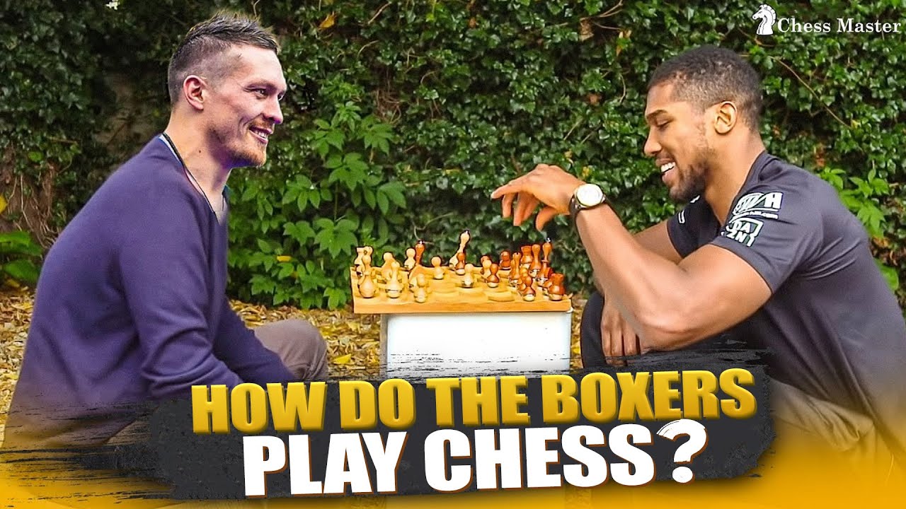 How do the Boxing Legends Play Chess? Joshua, Usyk, Tyson, Ali ...