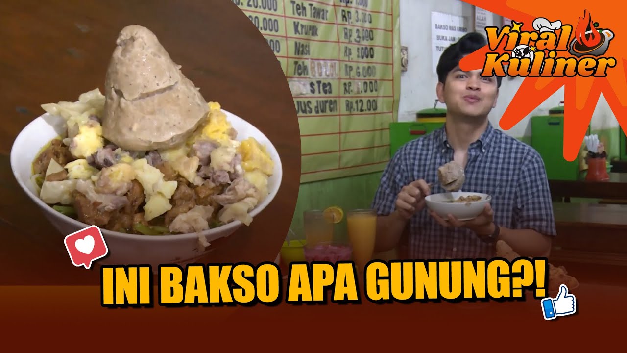 BAKSO TENIS JUMBO FULL TETELAN DI CIPUTAT! KUAH GURIHNYA NAGIH | BAKSO ...