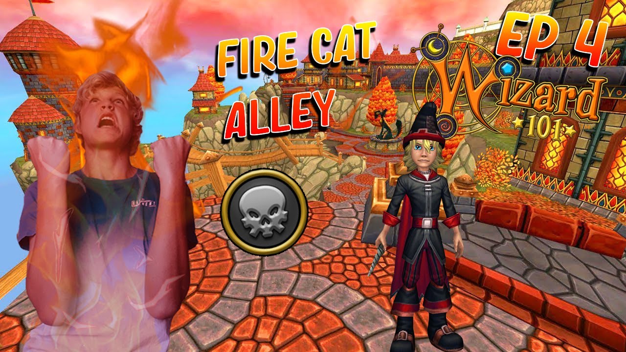 Wizard101 Death Walkthrough Episode 4 (Fire Cat Ally) 2021 #wizard101 # ...