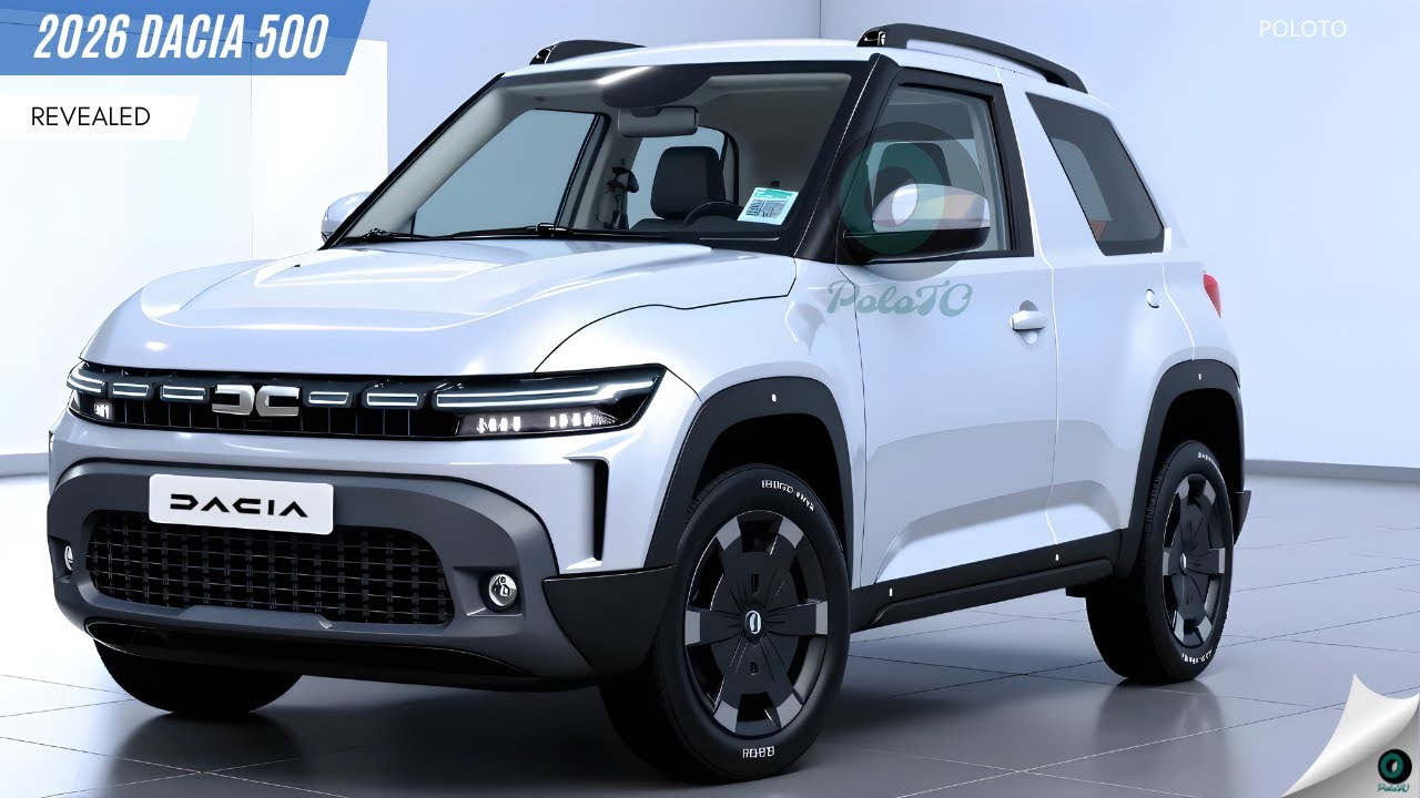 New 2026 Dacia 500 Unveiled - Minimizing the typical practical ...