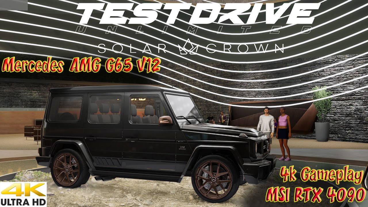 Mercedes AMG G65 V12 Pure Sound Test Drive Unlimited Solar Crown ...