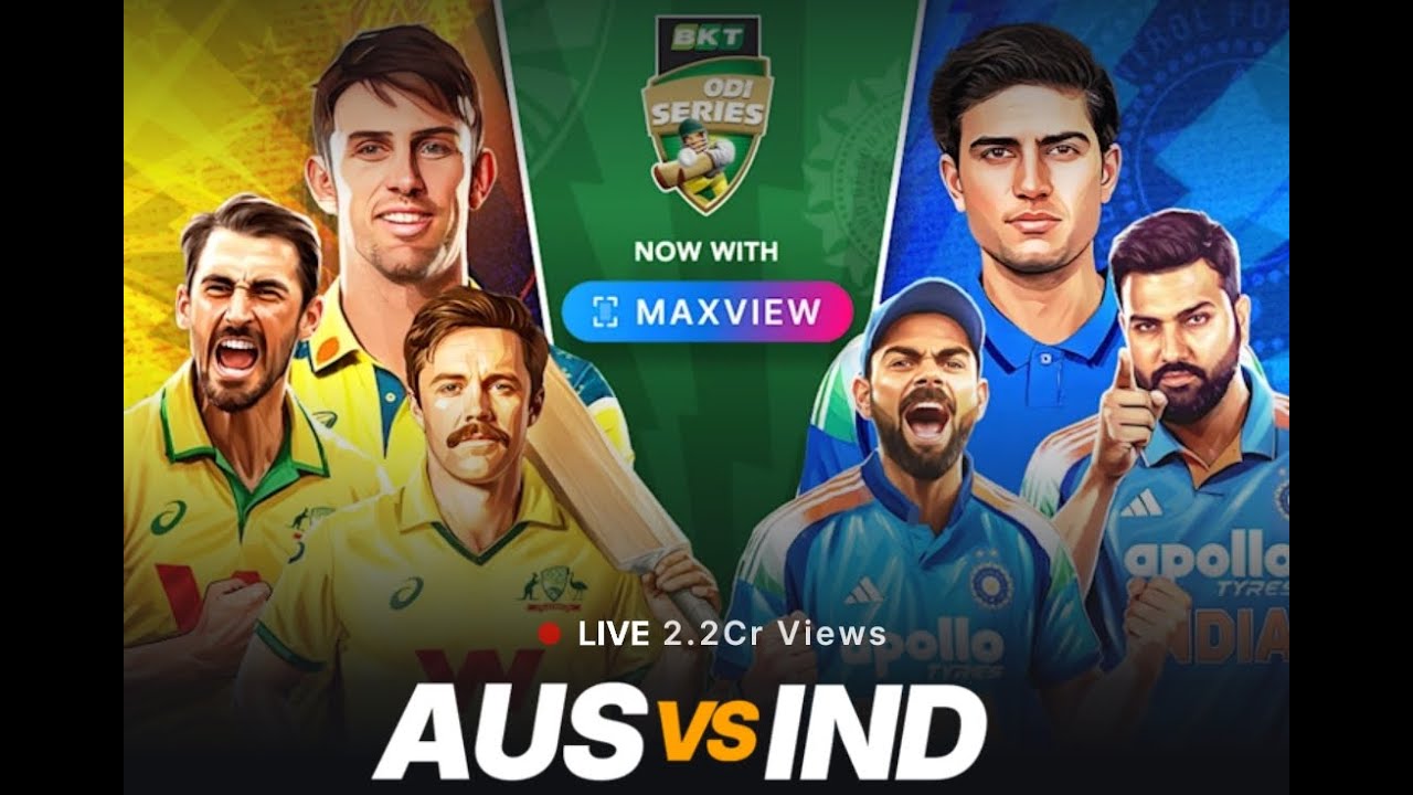 Cricket Match Live Stream Indian Vs Australia Live Stream 🎮 - YouTube