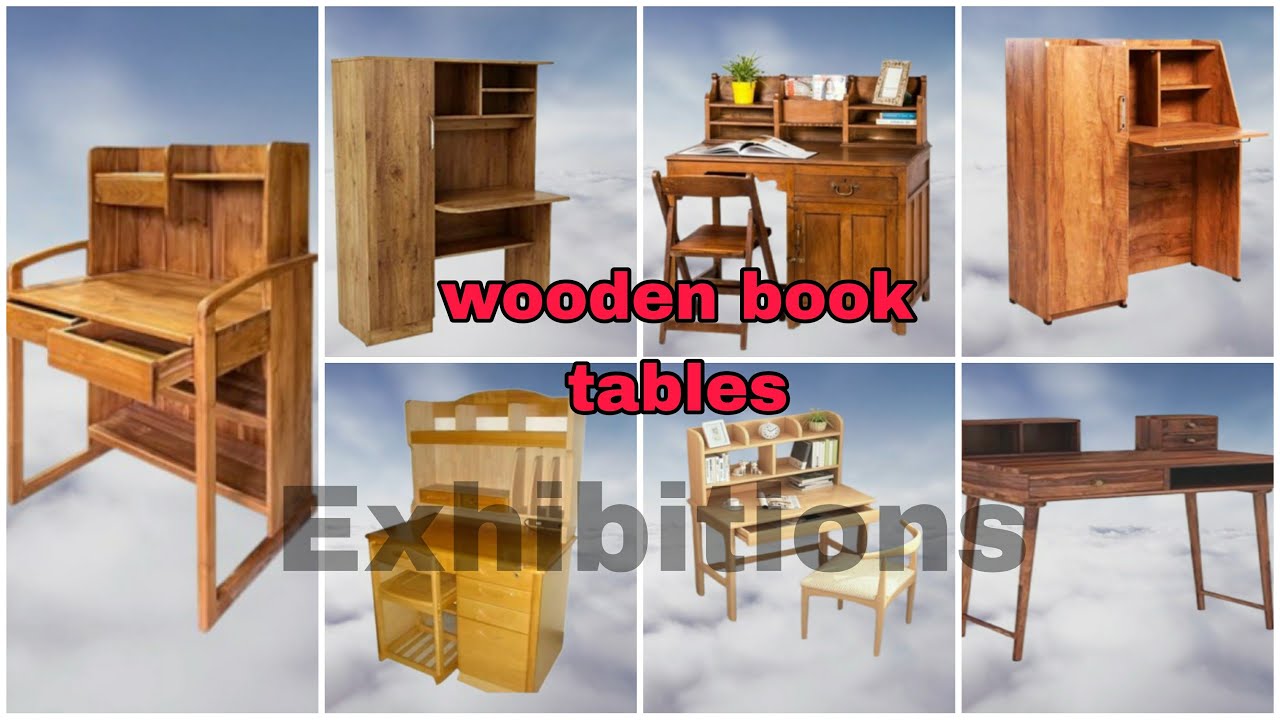 Creating Beautiful Wooden Bookcases with Integrated Study Tables: A ...
