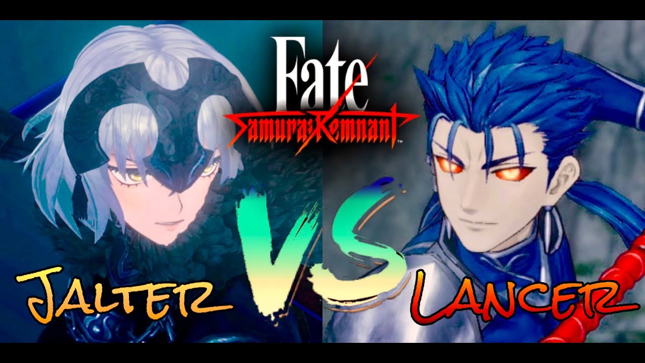 Fate/Samurai Remnant - Jalter vs. Lancer Gameplay Only + Memes - YouTube