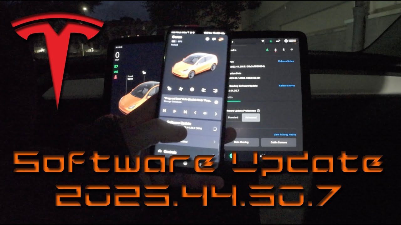 Tesla Software Update 2023.44.30.7 .... BUG FiXES ! - YouTube
