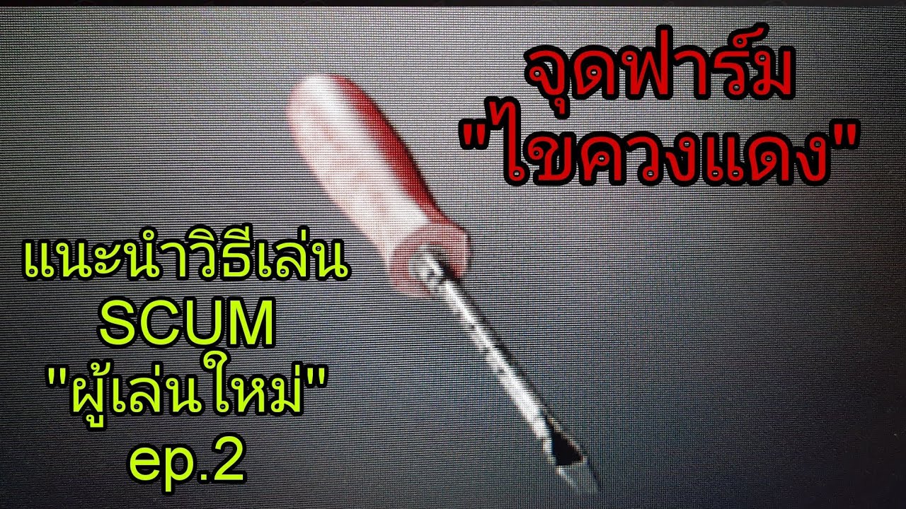 แนะนำวิธีเล่น SCUM "ผู้เล่นใหม่"Ep.2 - จุดฟาร์ม"ไขควงแดง" #scum #gaming ...