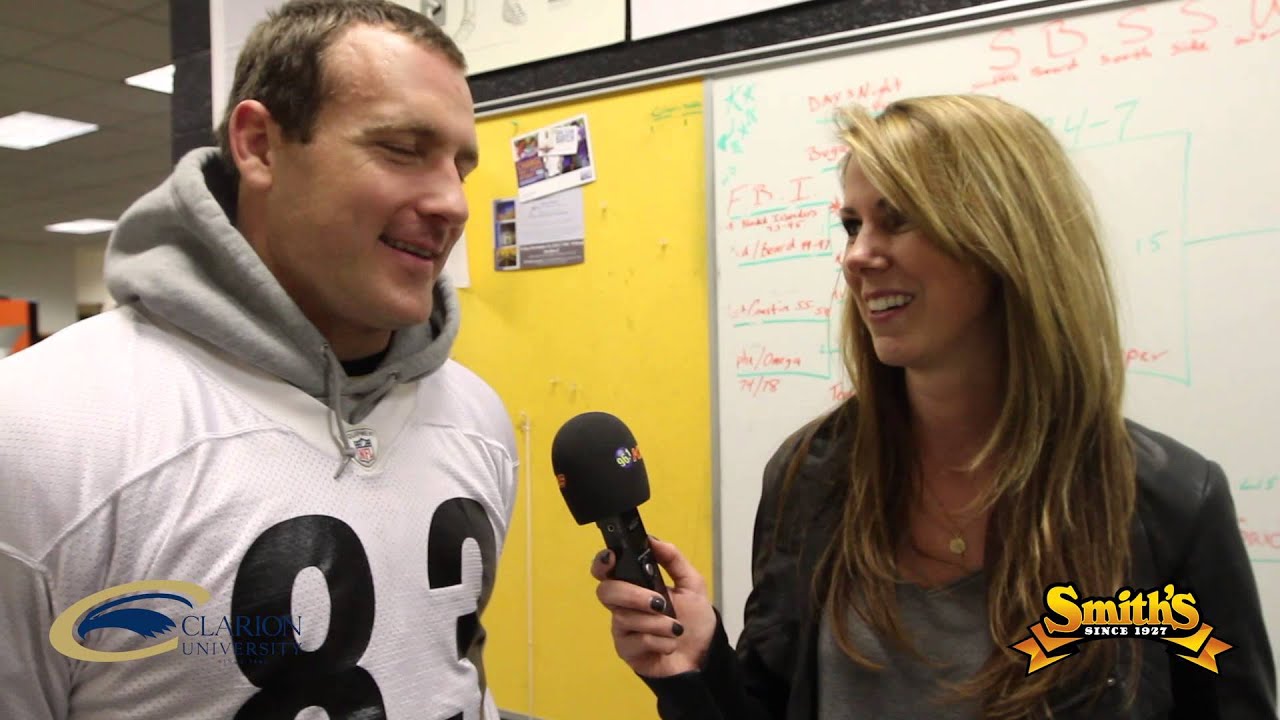 Ask the Steelers with Tall Cathy - Heath Miller - YouTube