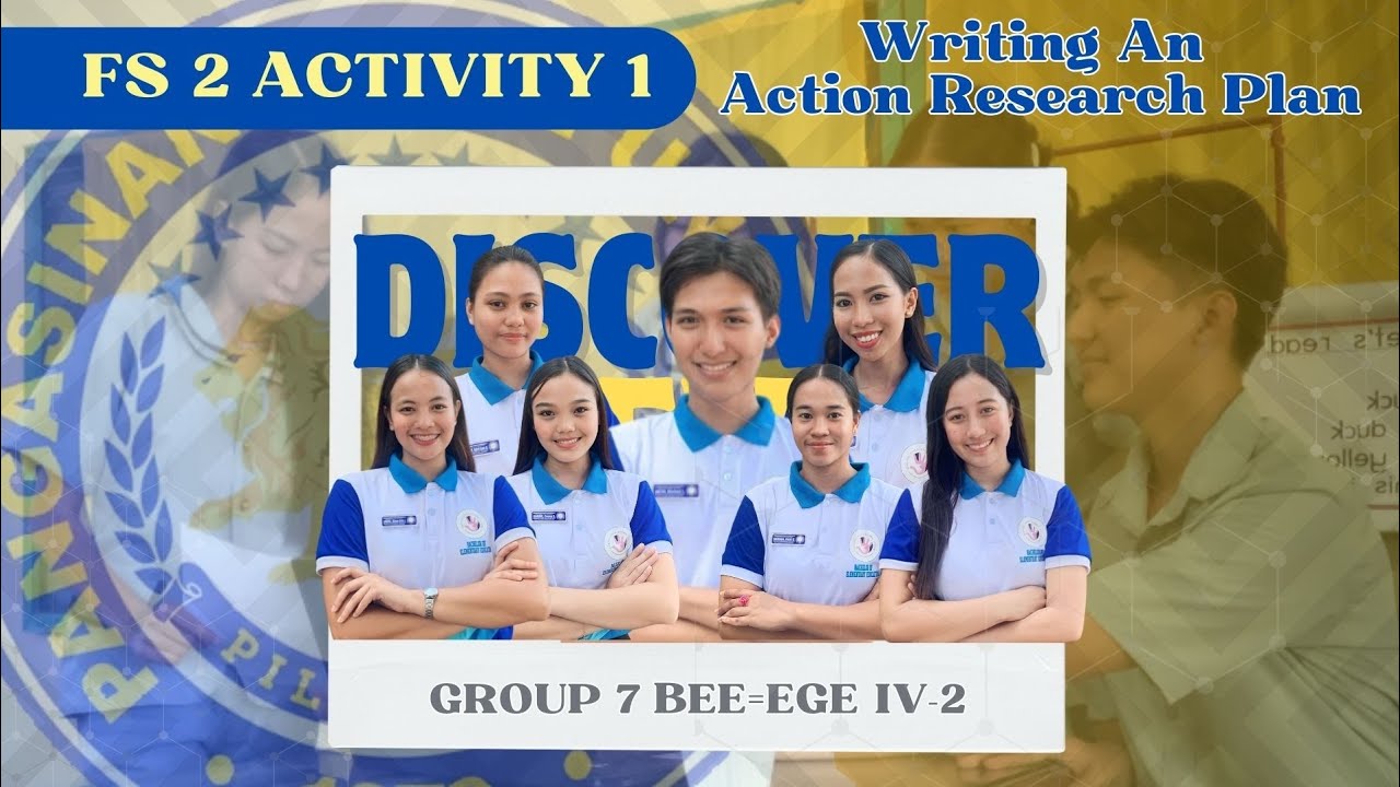 GROUP 7 FS 2 Activity 1 Writing an Action Research Plan - YouTube