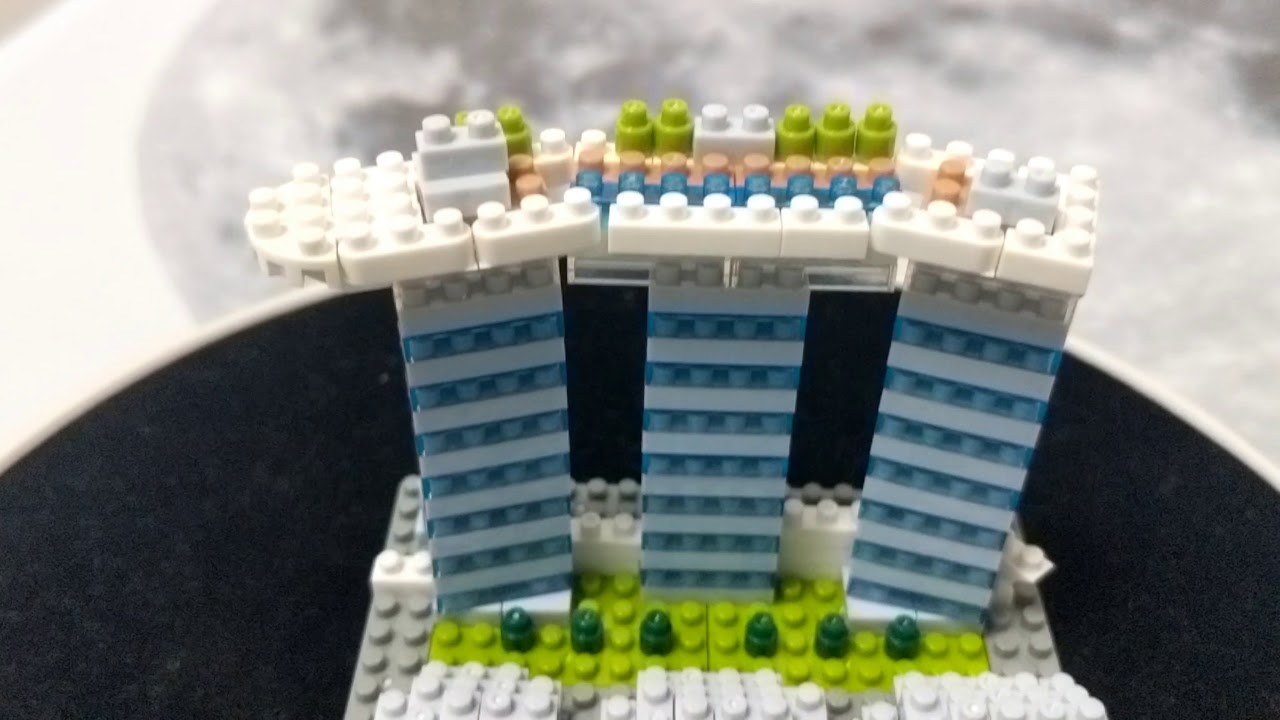 BETWEEN BRICKS TO NANOBLOCK] 01. SINGAPORE MARINA BAY SANDS HOTEL ...