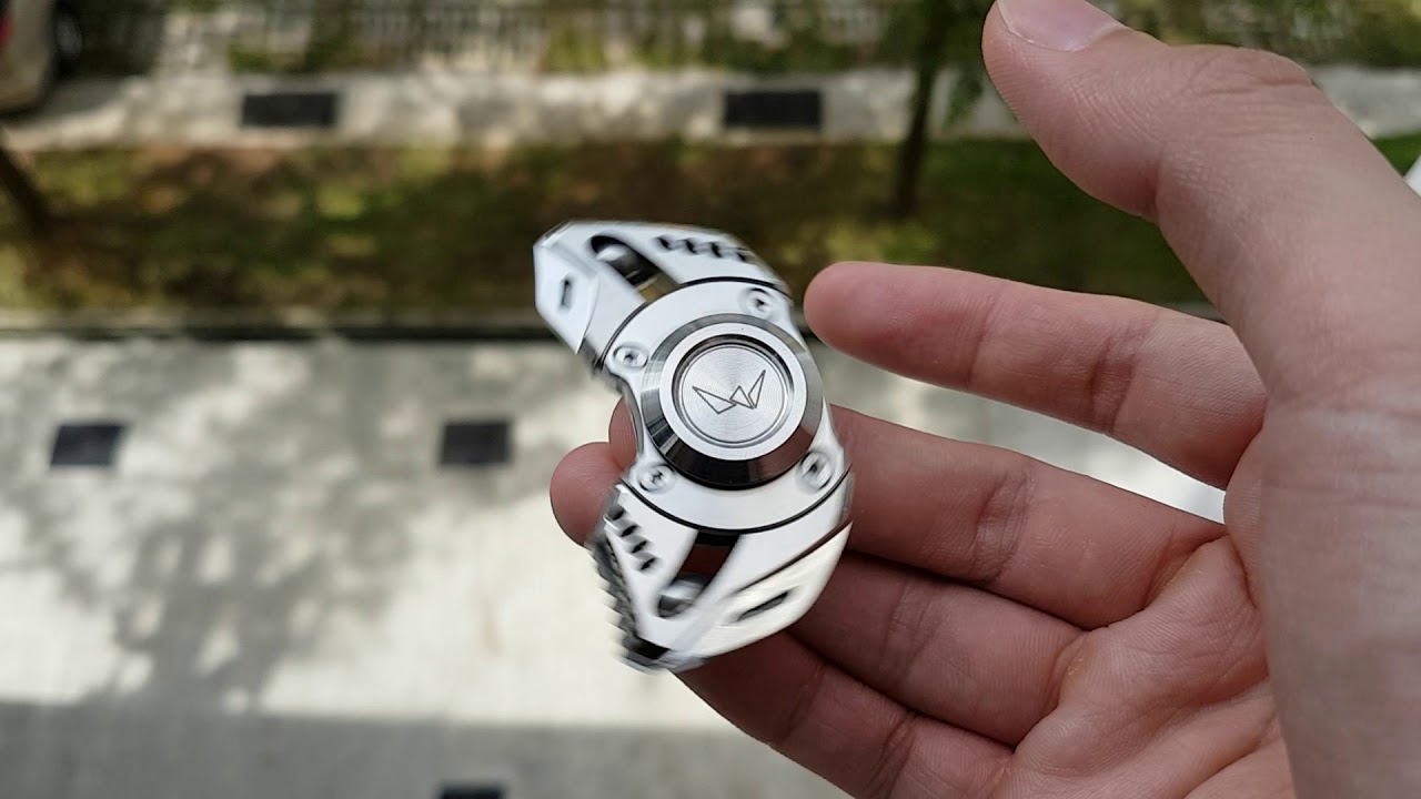 Viper 1.0 Stainless Steel Fidget Spinner - YouTube