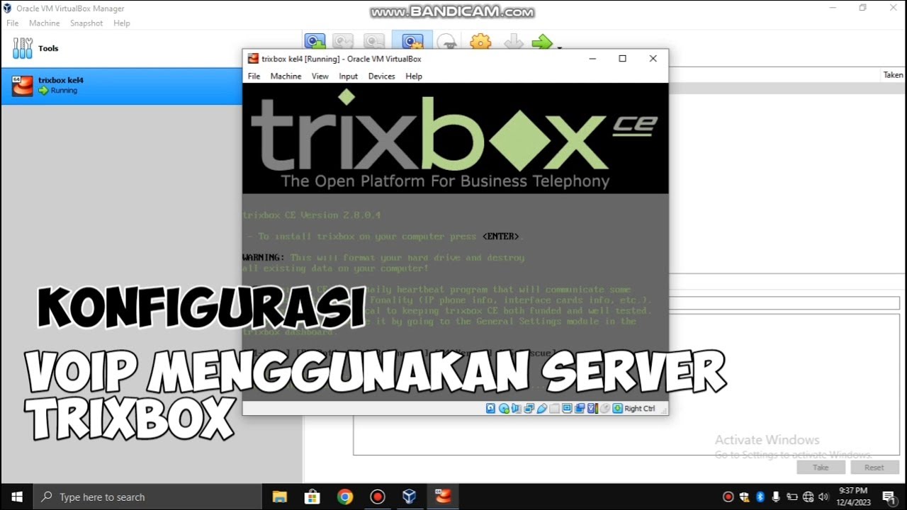 KONFIGURASI VoIP MENGGUNAKAN SERVER TRIXBOX DENGAN 2 CLIENT | TUGAS ...