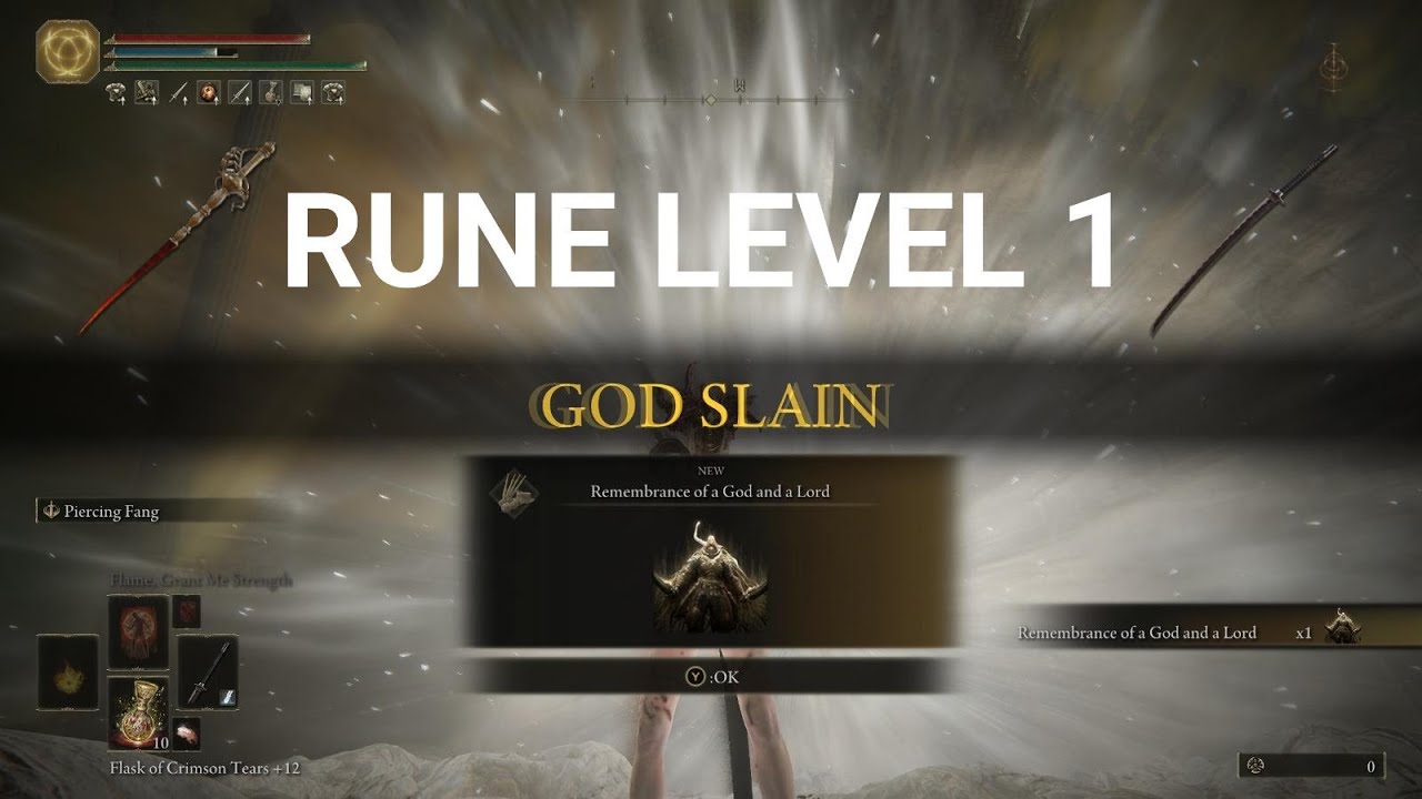 Promised Consort Radahn at Rune Level 1 - Elden Ring DLC - YouTube