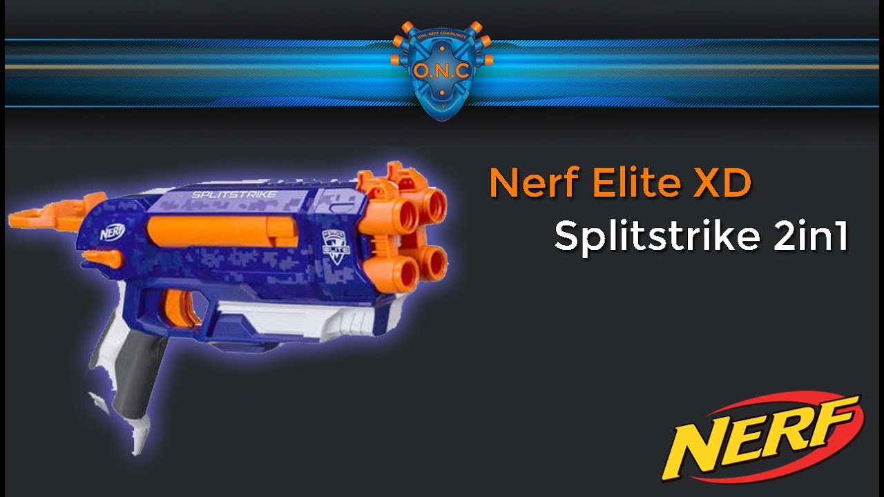 Nerf Elite Splitstrike 2in1 [UNBOXING] (deutsch/german) - YouTube