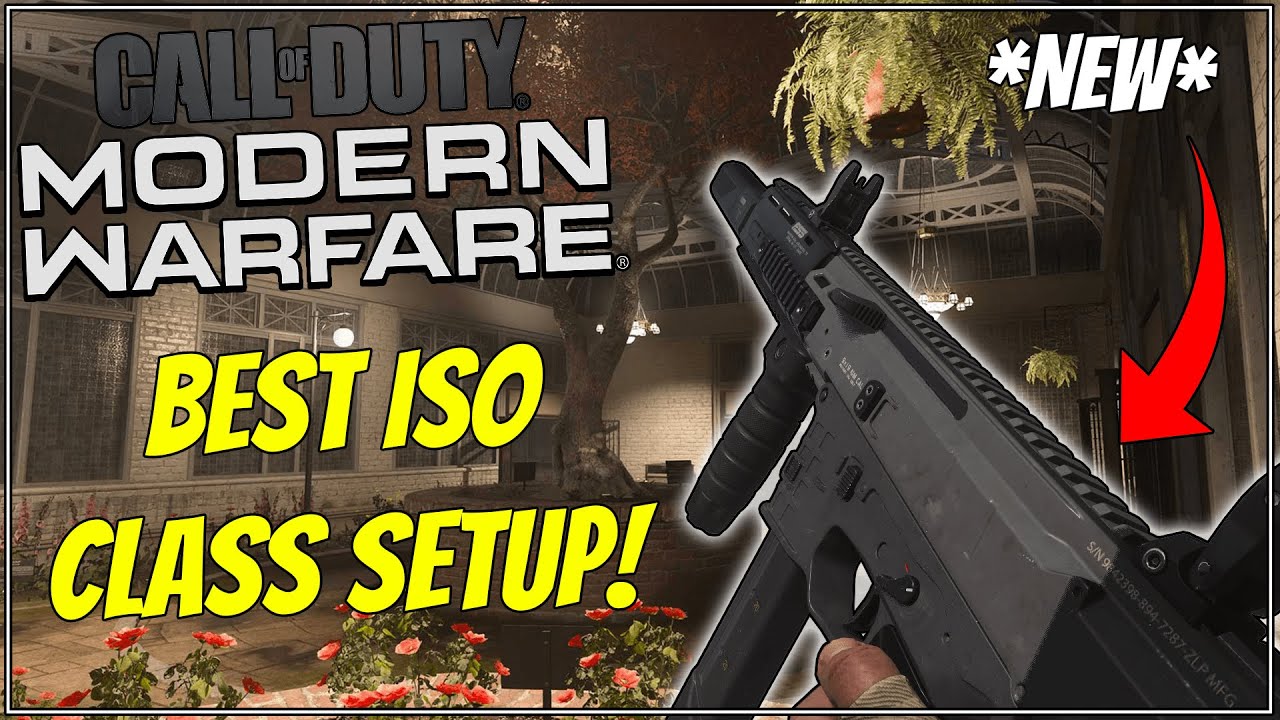 NEW ISO SMG! Best ISO Class Setup in Modern Warfare Multiplayer - YouTube