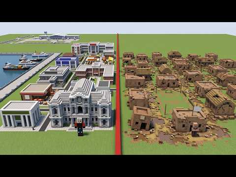 Zengin vs Fakir Başkan (Minecraft)