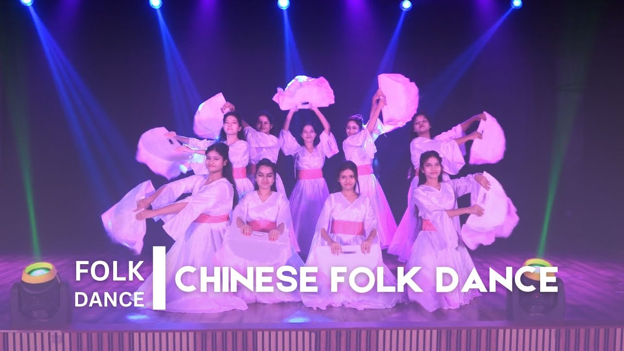 Chinese Folk Dance | Performed By 1st Year | BLAZE | Dramatics 2024 ...