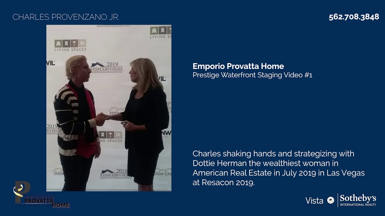 Charles Provenzano, Jr. Staging & Selling #1 for Maximum Equity ! - YouTube