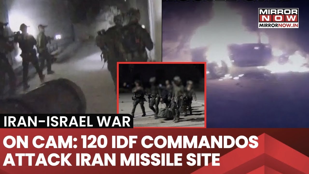 Watch: 120 Israeli Commandos Destroy Iranian Missile Site In Syria ...
