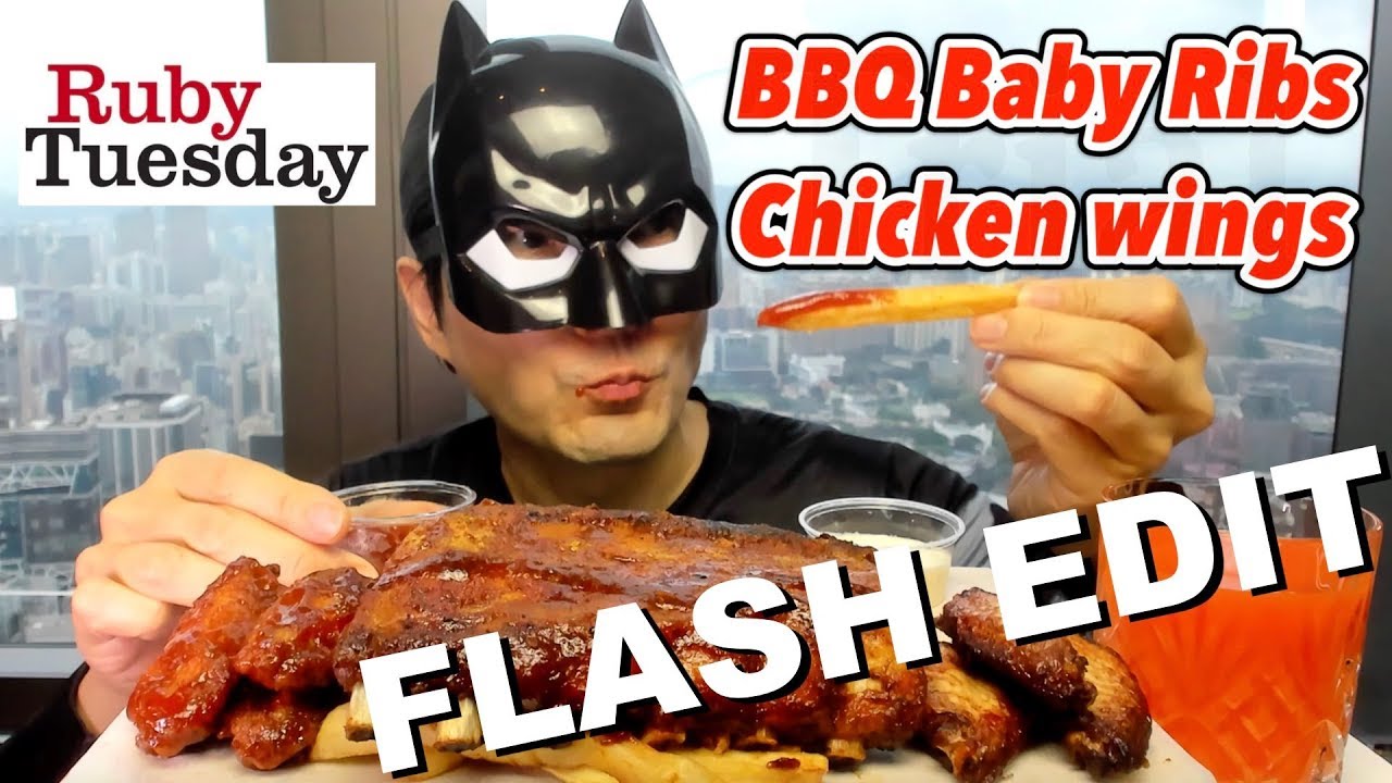 Ruby Tuesday Baby Ribs ASMR MUKBANG [FLASH EDIT] 먹방 JNMASKS Eating Show ...