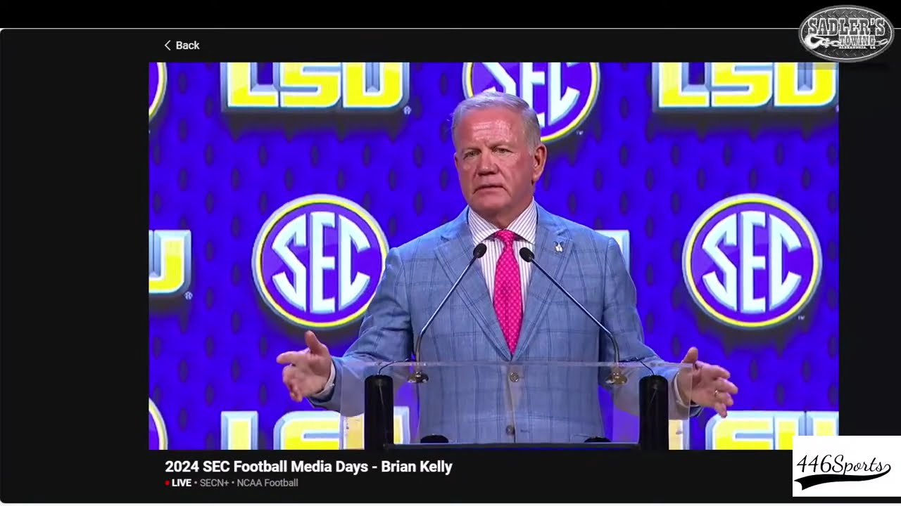 Brian Kelly ~ 2024 SEC Media Days - 446 SPORTS