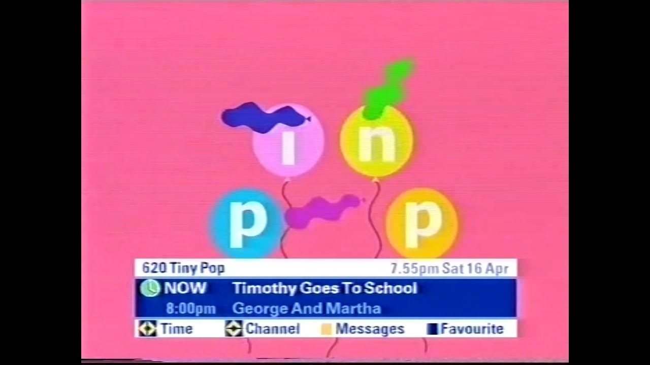 Tiny Pop (UK) Continuity & Adverts - 16/04/2005 - YouTube