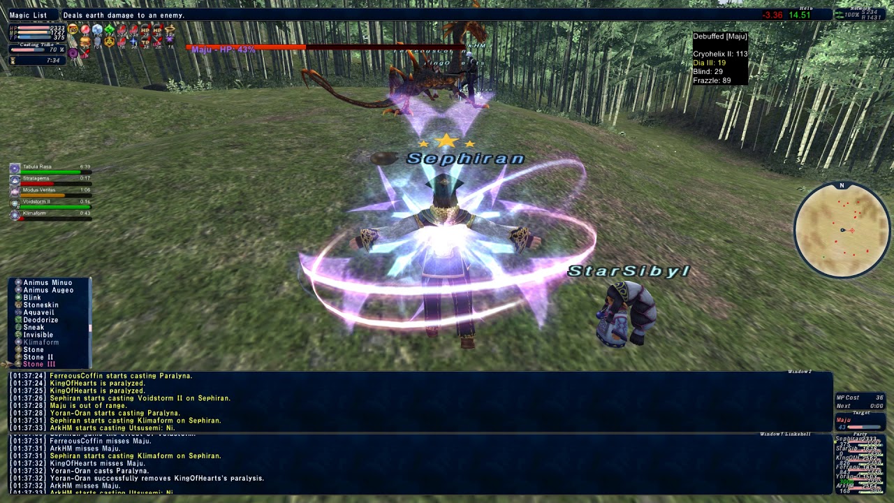 FFXI Maju SCH Trust-Solo - YouTube